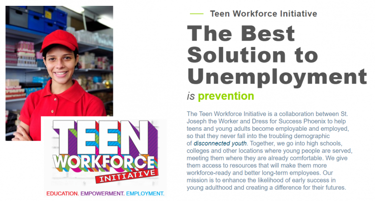 Teen Workforce Initiative - Arizonans for Children