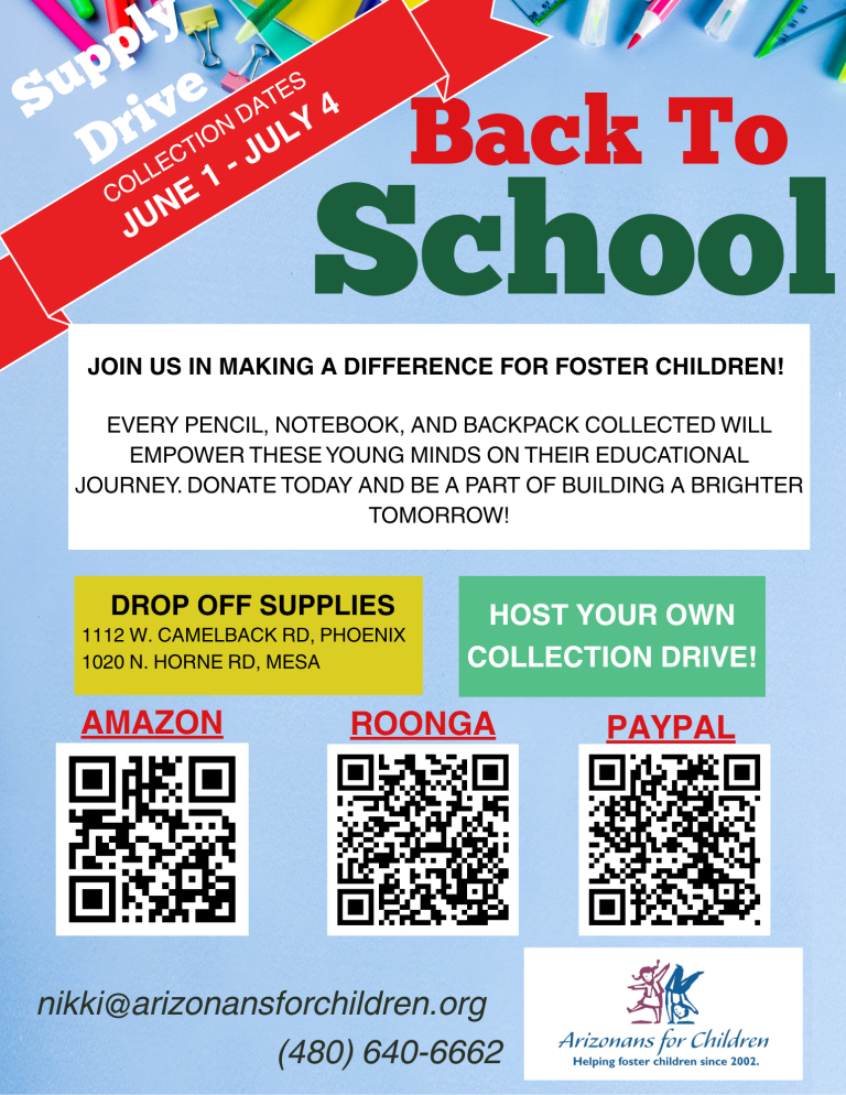Back-to-School - Arizonans for Children